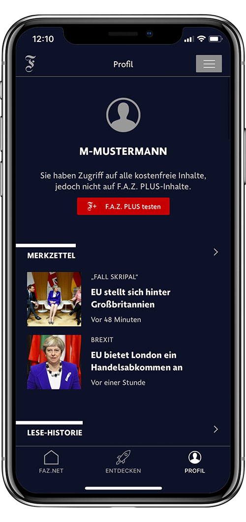 Die neue FAZ.NET-App: Ihr persönlicher Begleiter durch die ...
